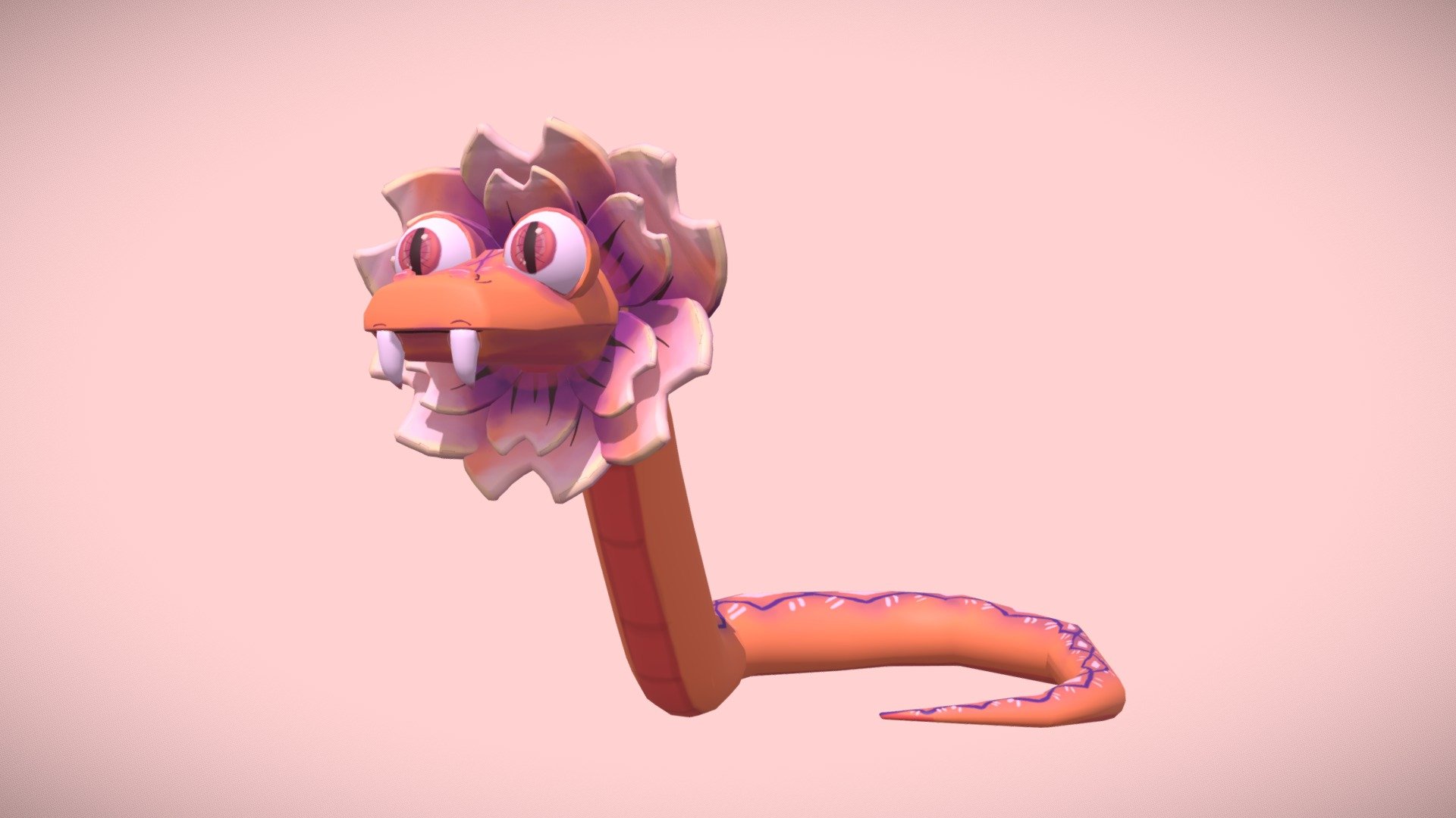 Solserpent - 3D model by Leah C. Holm (@leahcholm) [00f4c08] - Sketchfab