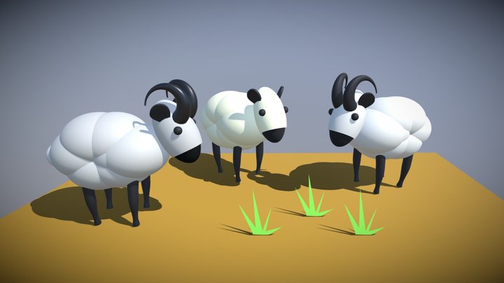 Farm-animal 3D models - Sketchfab