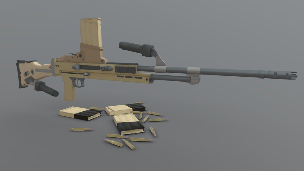 guns - A 3D model collection by airsoftfarmer - Sketchfab