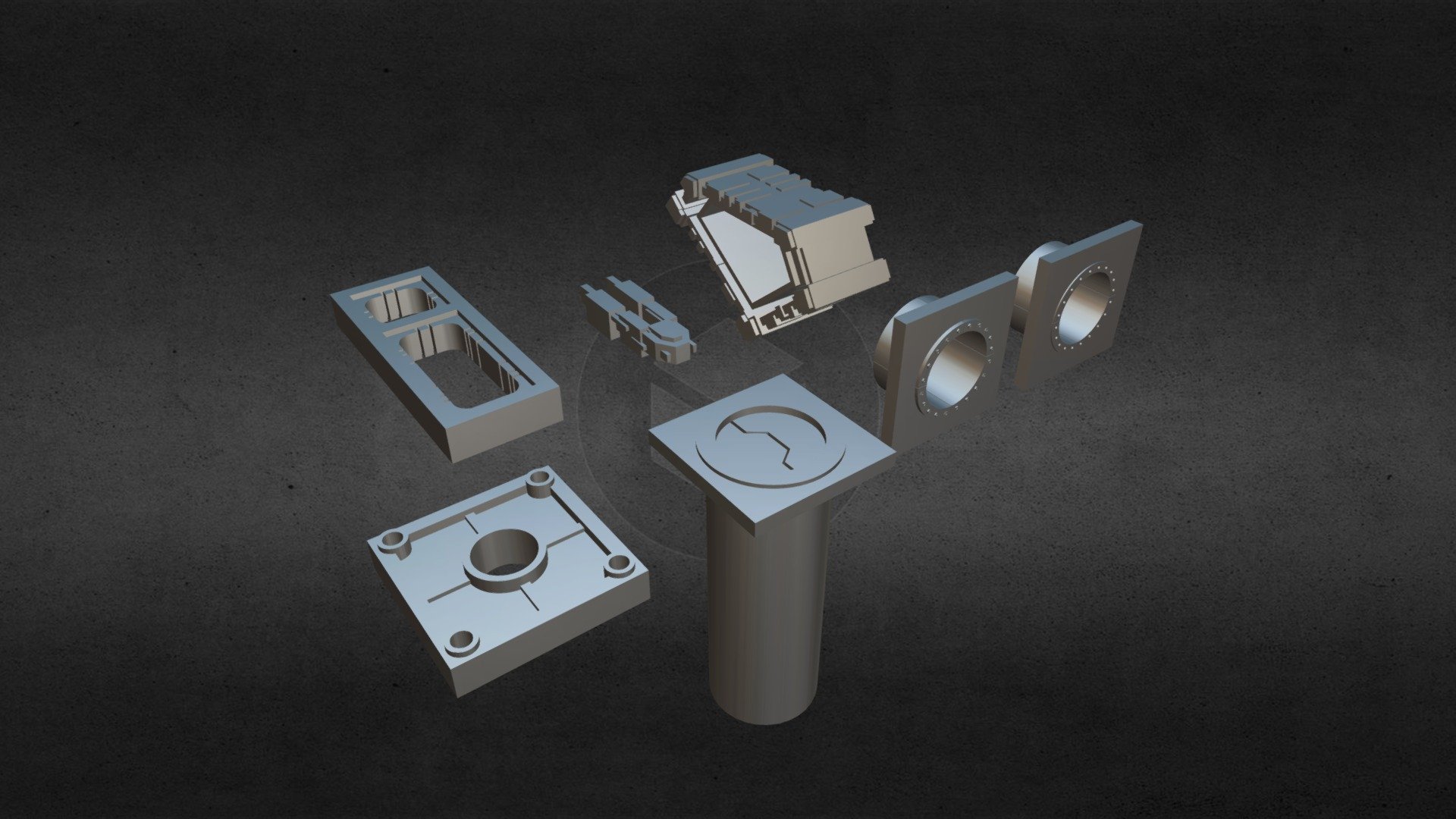 XXR KITBASH ( iSF-1 ) ( 11_24_23 ) - 3D model by RorrKonn [00f68ea] - Sketchfab