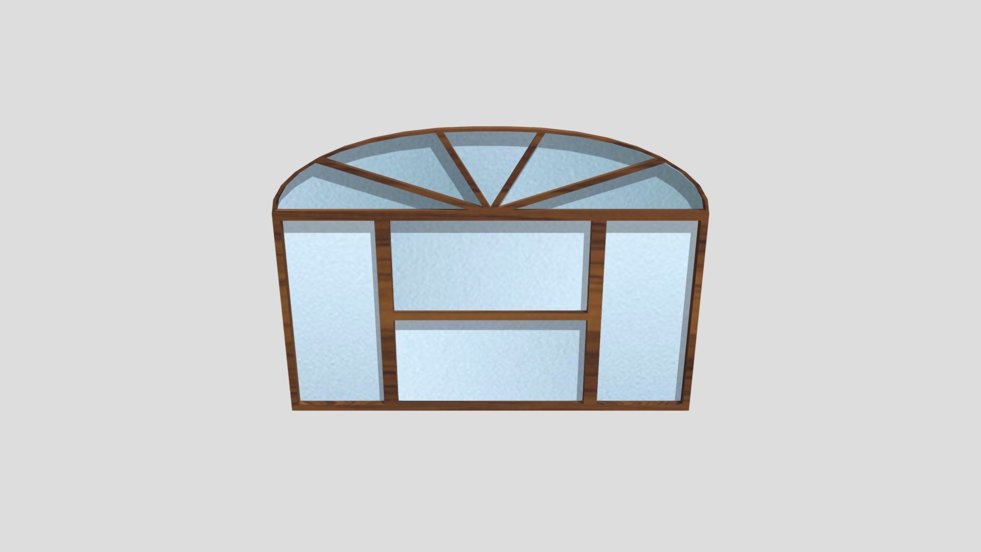 Saloon Window Variant - 3D model by conorMac222 [00f7c4a] - Sketchfab