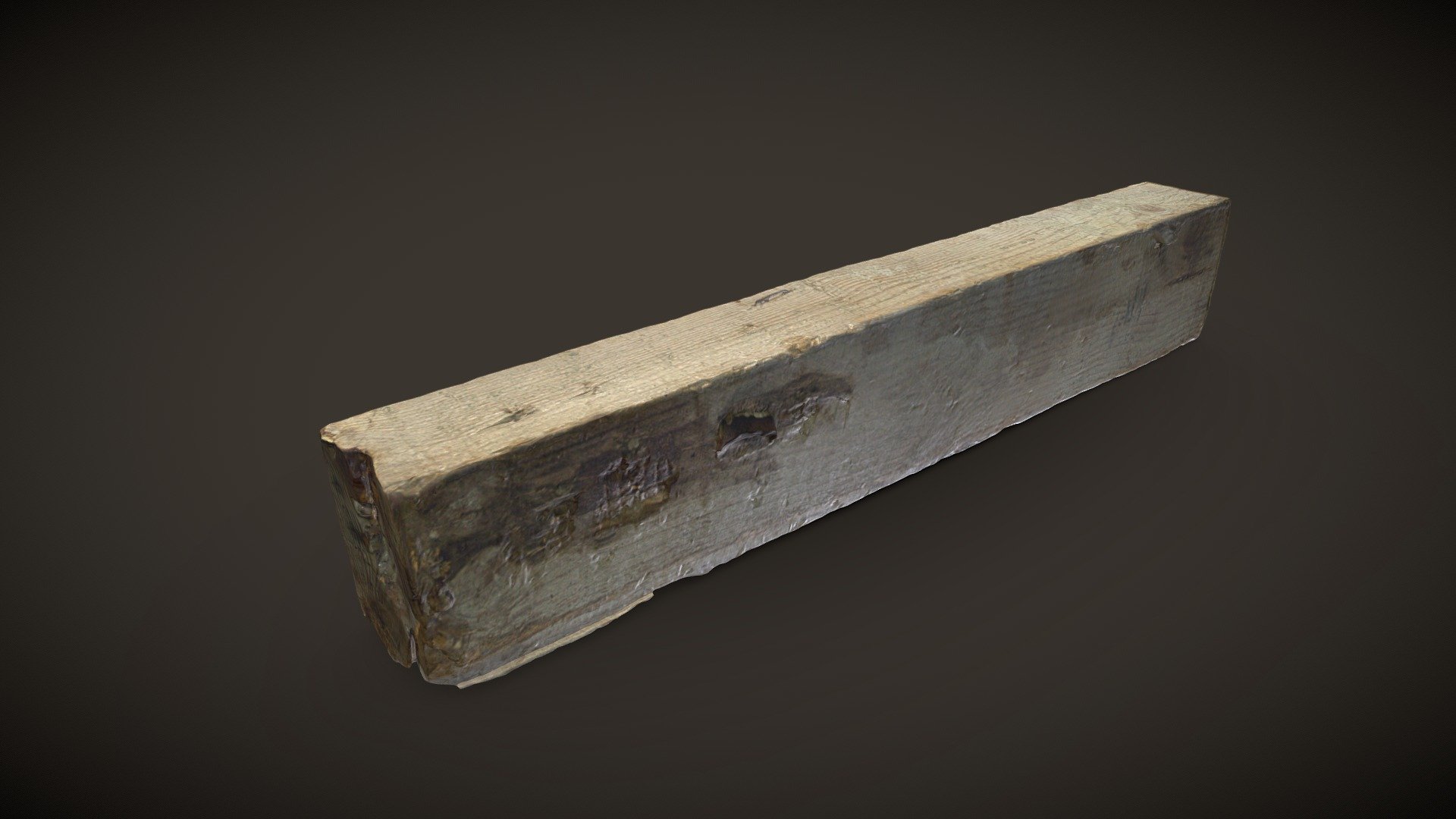 Scanned wood 01 - 3D model by Hypercube (@Hypercube3dscan) [00f8207 ...