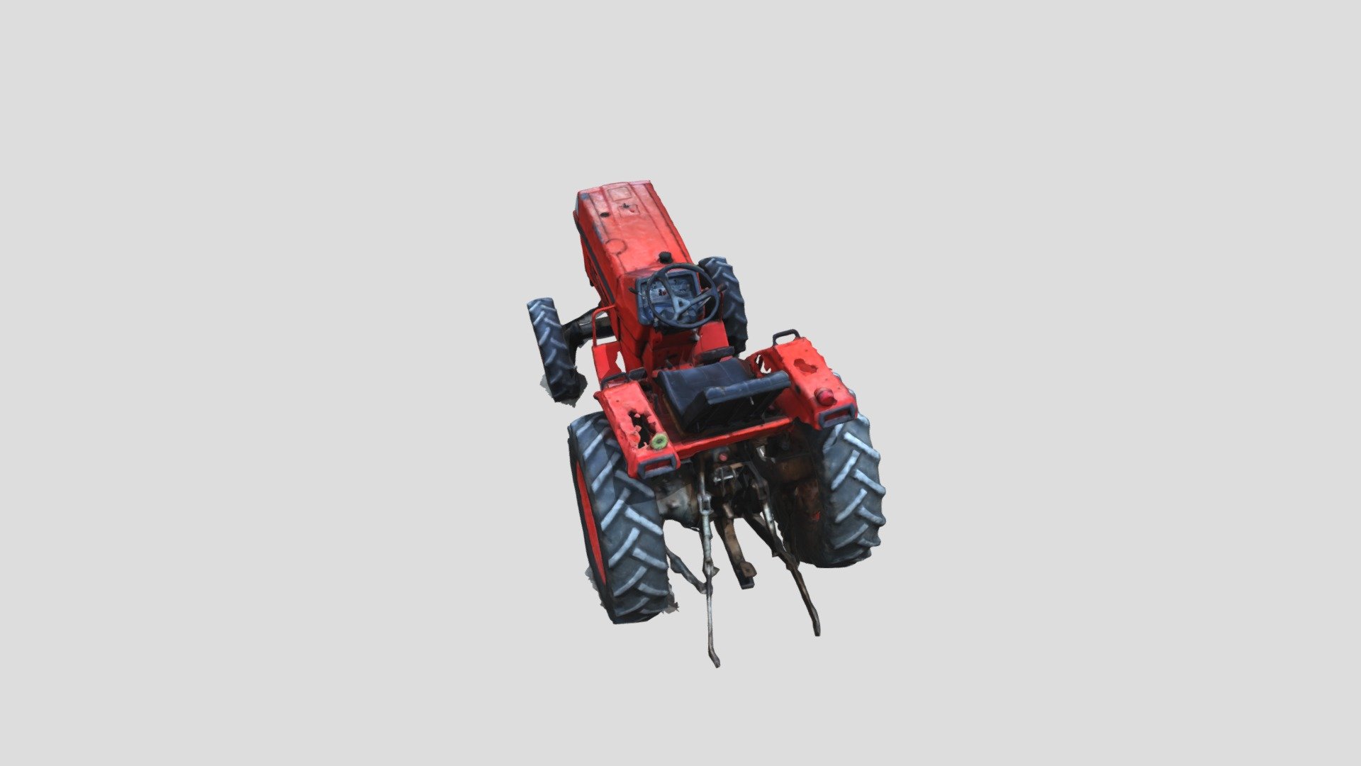 Tractor - Download Free 3D model by iliesaya [00fbb72] - Sketchfab