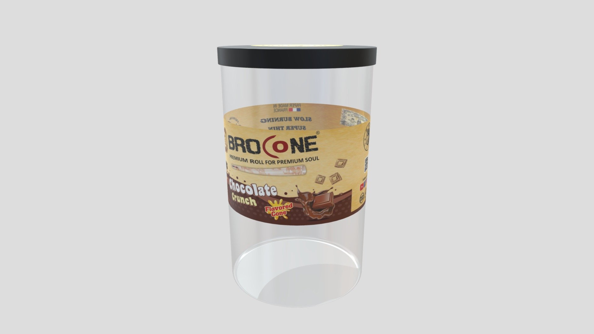 Chocolate Flavored Cones 98mm (9-H) - 3D model by BROCONE [00fdb90 ...