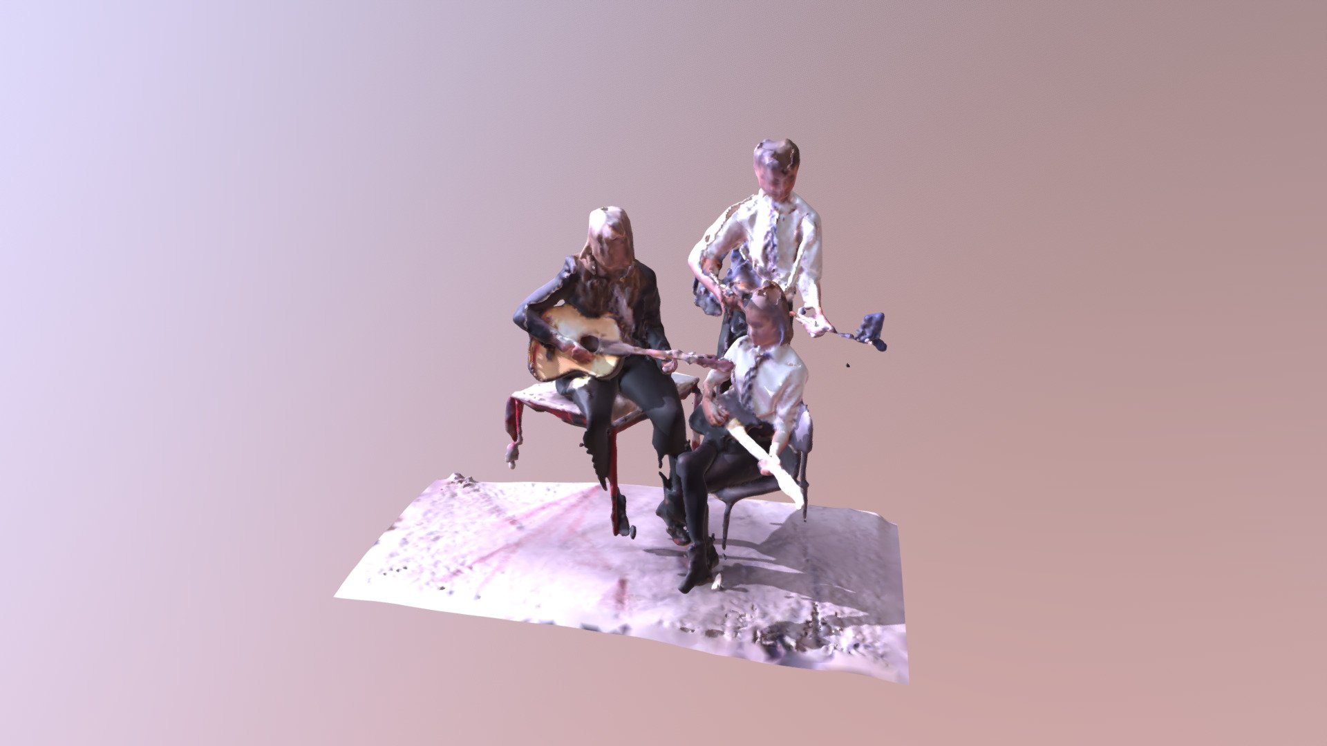 Group Band - 3D model by ewansinclair [00fe281] - Sketchfab