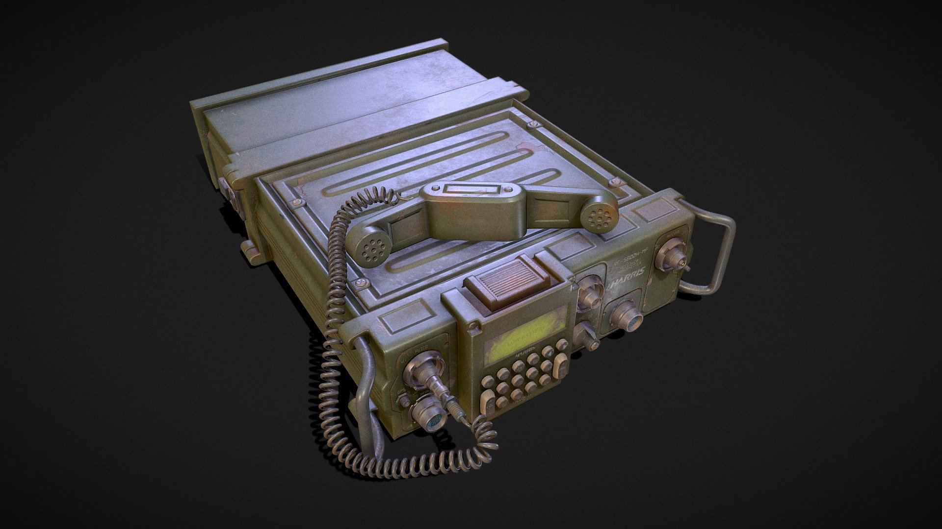 Military radio - 3D model by dar1amd [00fe8f9] - Sketchfab
