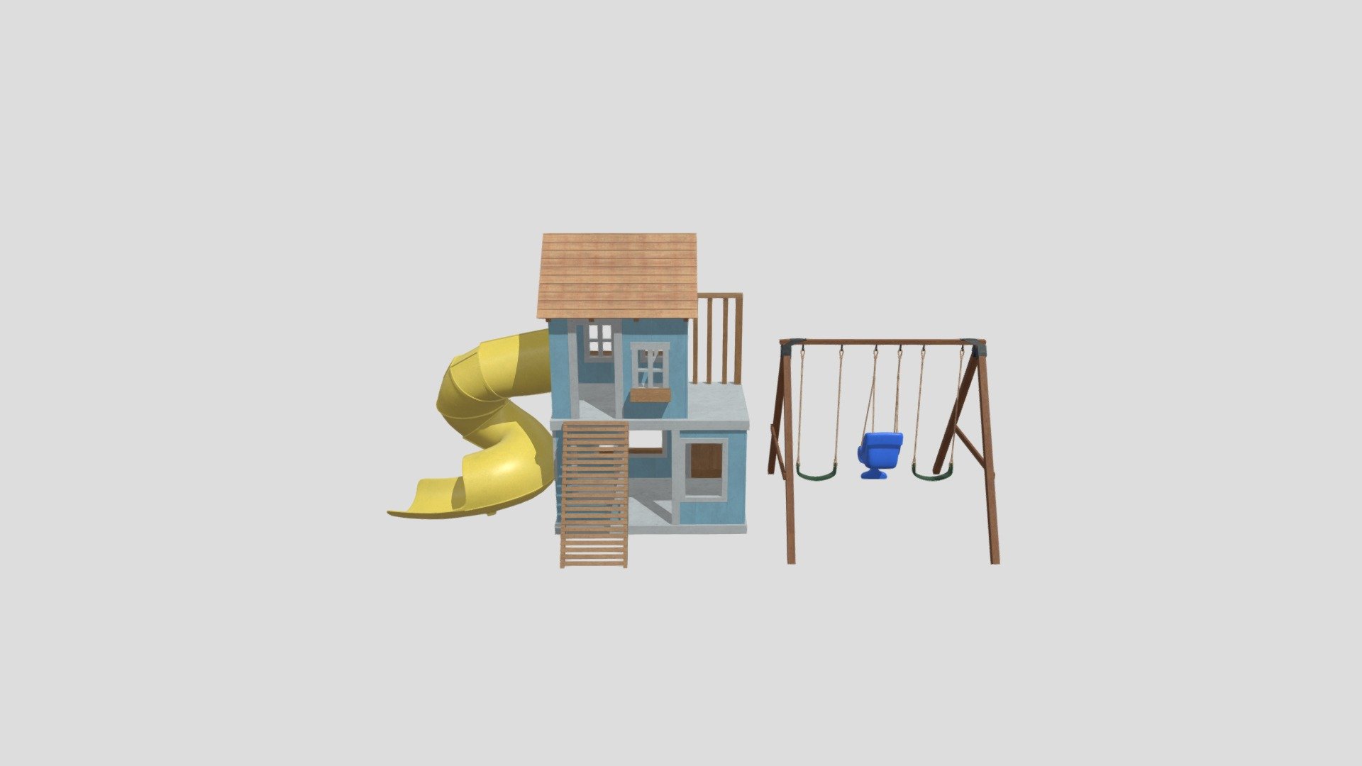 playground equipment 32 AM244 Archmodels - Buy Royalty Free 3D model by ...