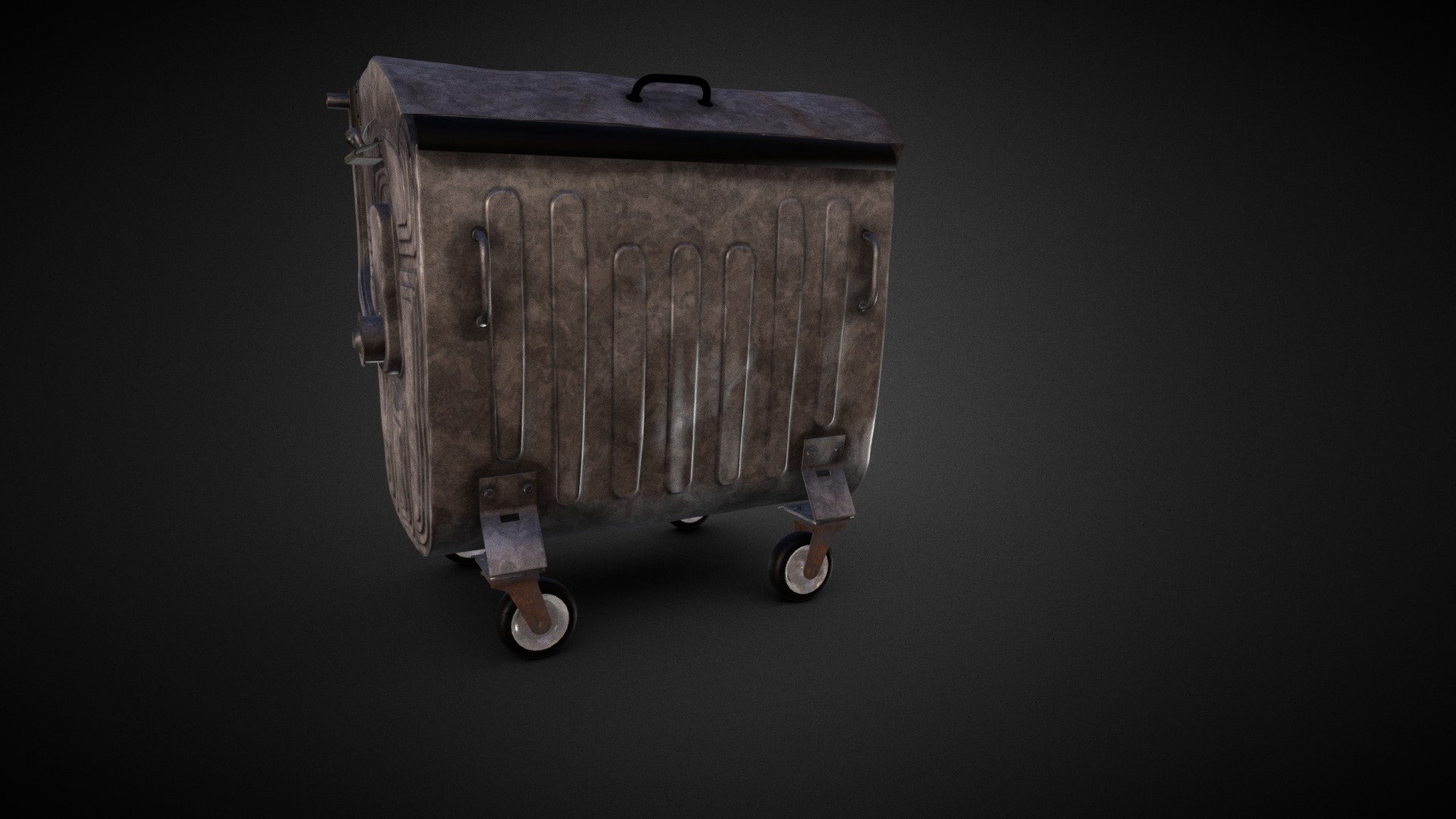 Metal garbage - Download Free 3D model by tgproductons [0100937 ...