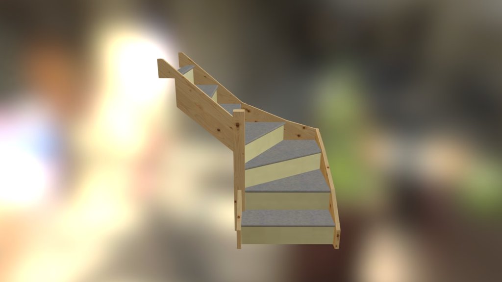 TK1443-1 - 3D model by TKstairs.com (@tkstairs) [0101186] - Sketchfab