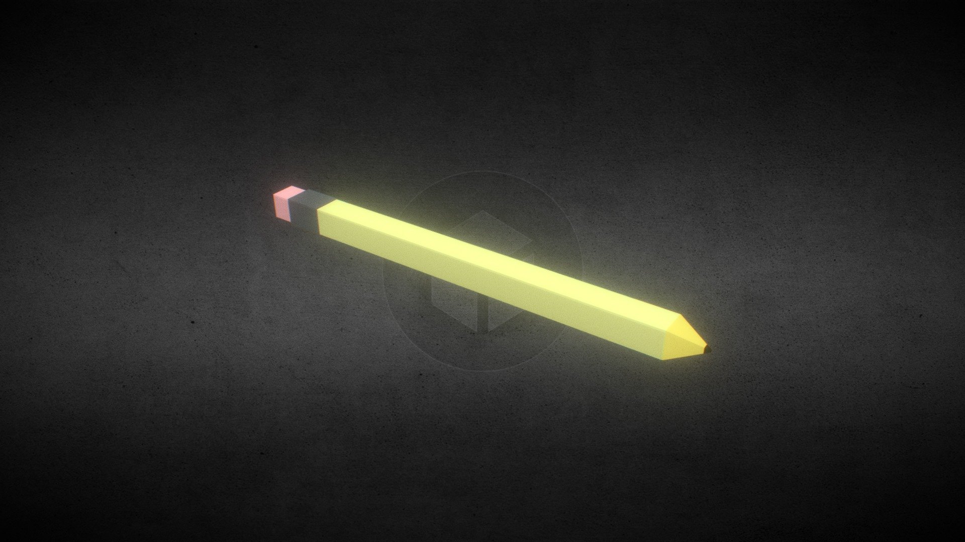 A Squared Pencil - Download Free 3D model by Rofnay [0102755] - Sketchfab
