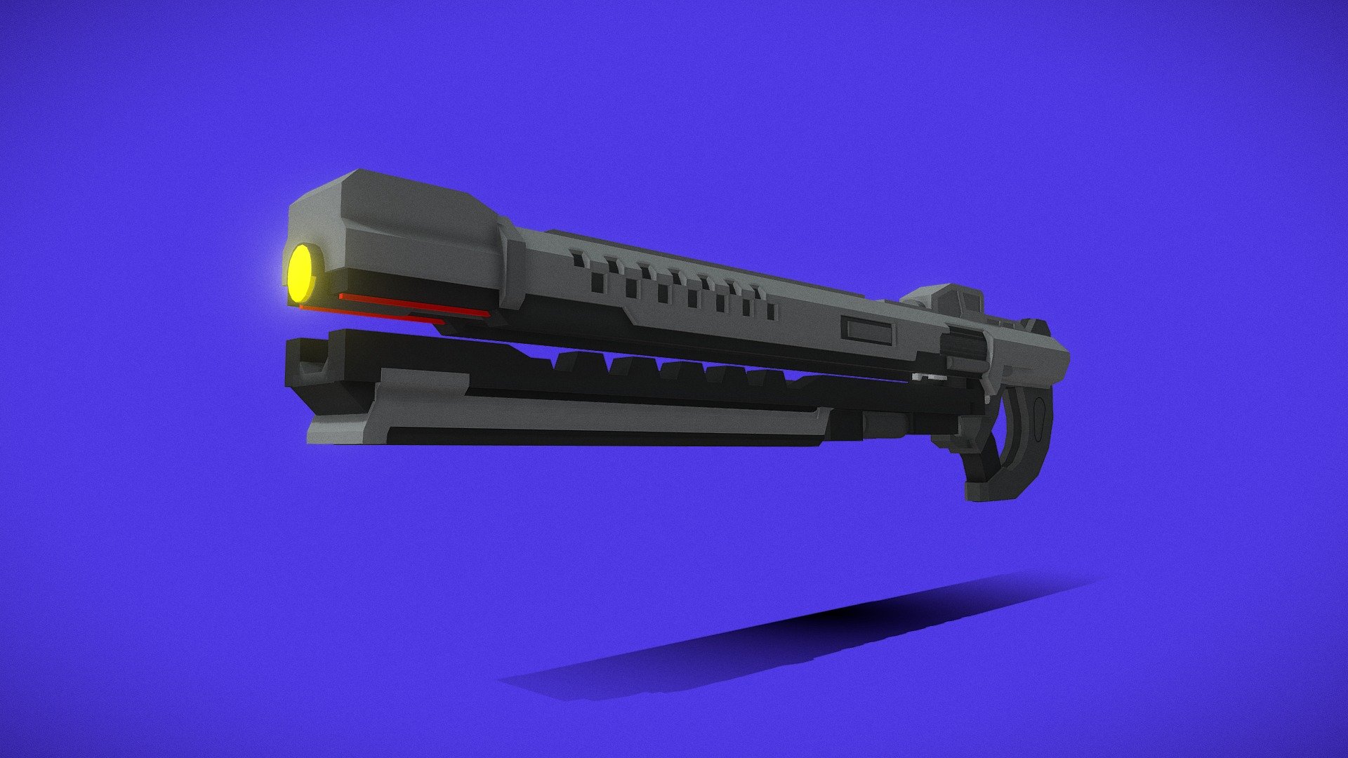 Railgun - 3D model by sedona1029 (@sedona1029) [0102bb9] - Sketchfab
