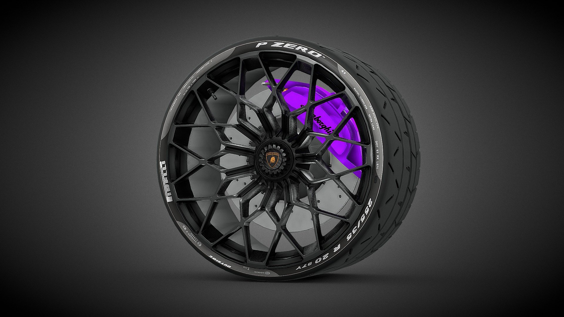 (FREE) Lamborghini Wheel - SDC - Download Free 3D model by SDC ...