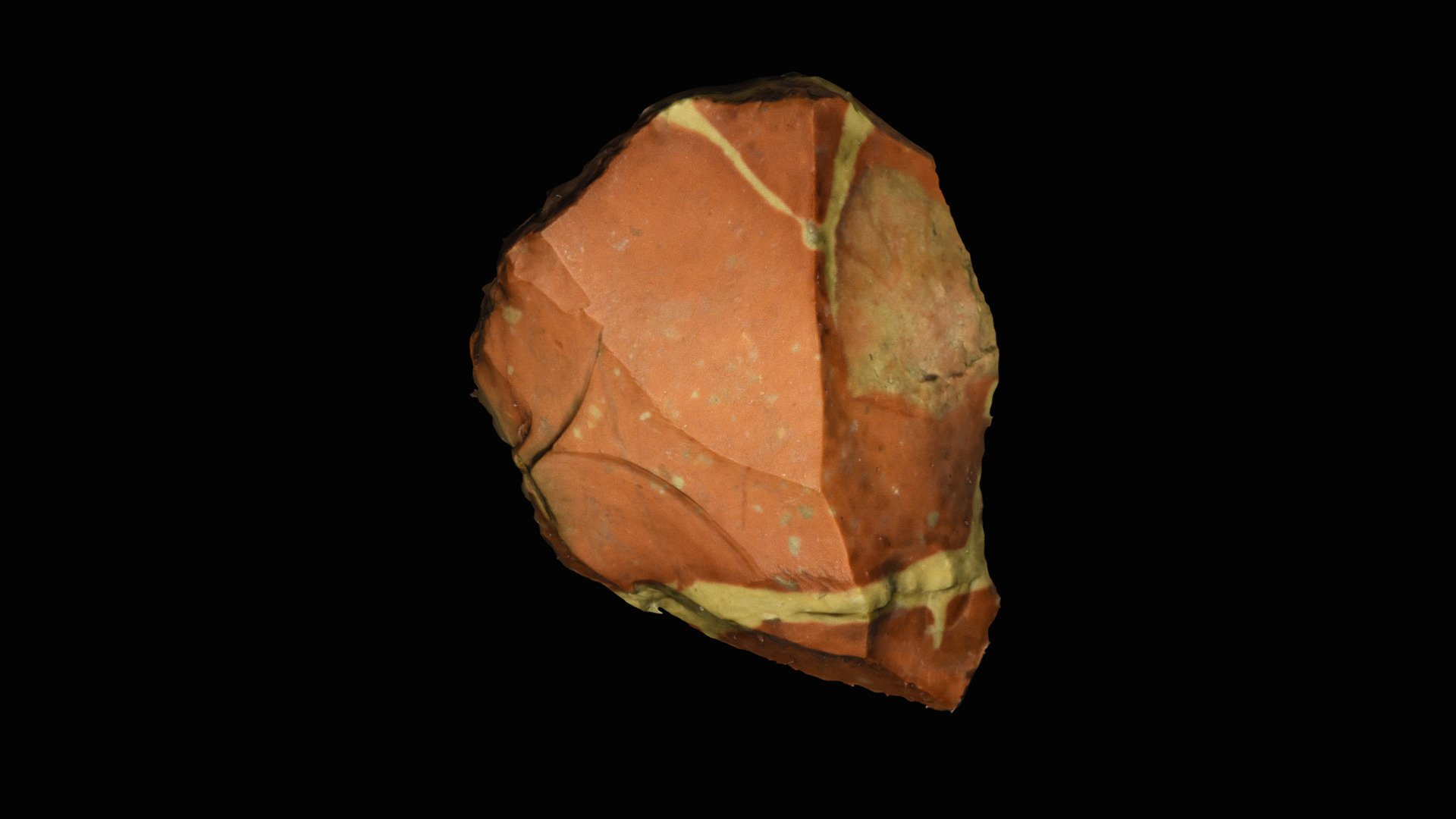 Lithic flake - 3D model by Mikhail Antonov (@xeofox) [010352e] - Sketchfab
