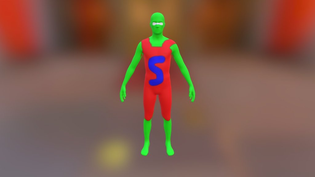 Super Person - 3D model by AndrewGrosz [0103ad2] - Sketchfab