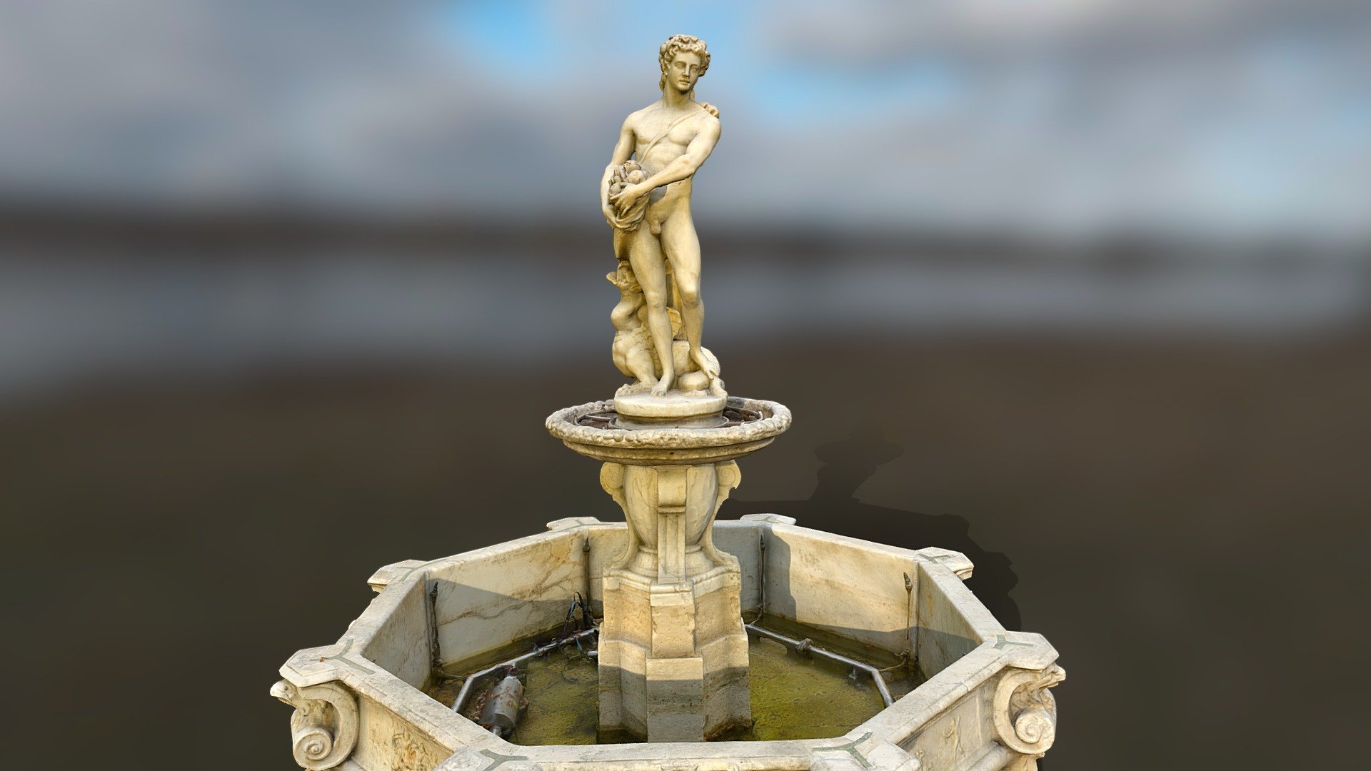 Fountain of Apollo - 3D model by Soulbank [0103cac] - Sketchfab
