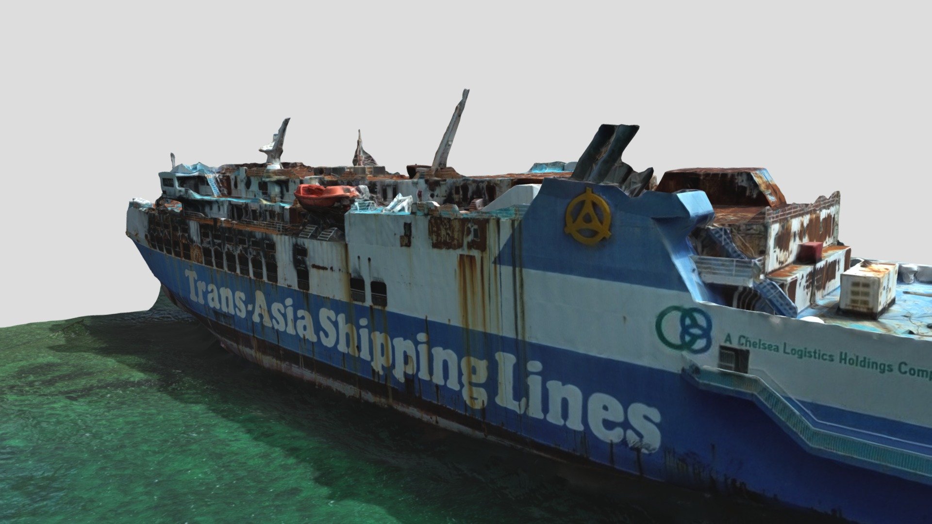 MV TRANSASIA 1 PHILIPPINES - 3D model by Bart Sakwerda - 3d models and ...