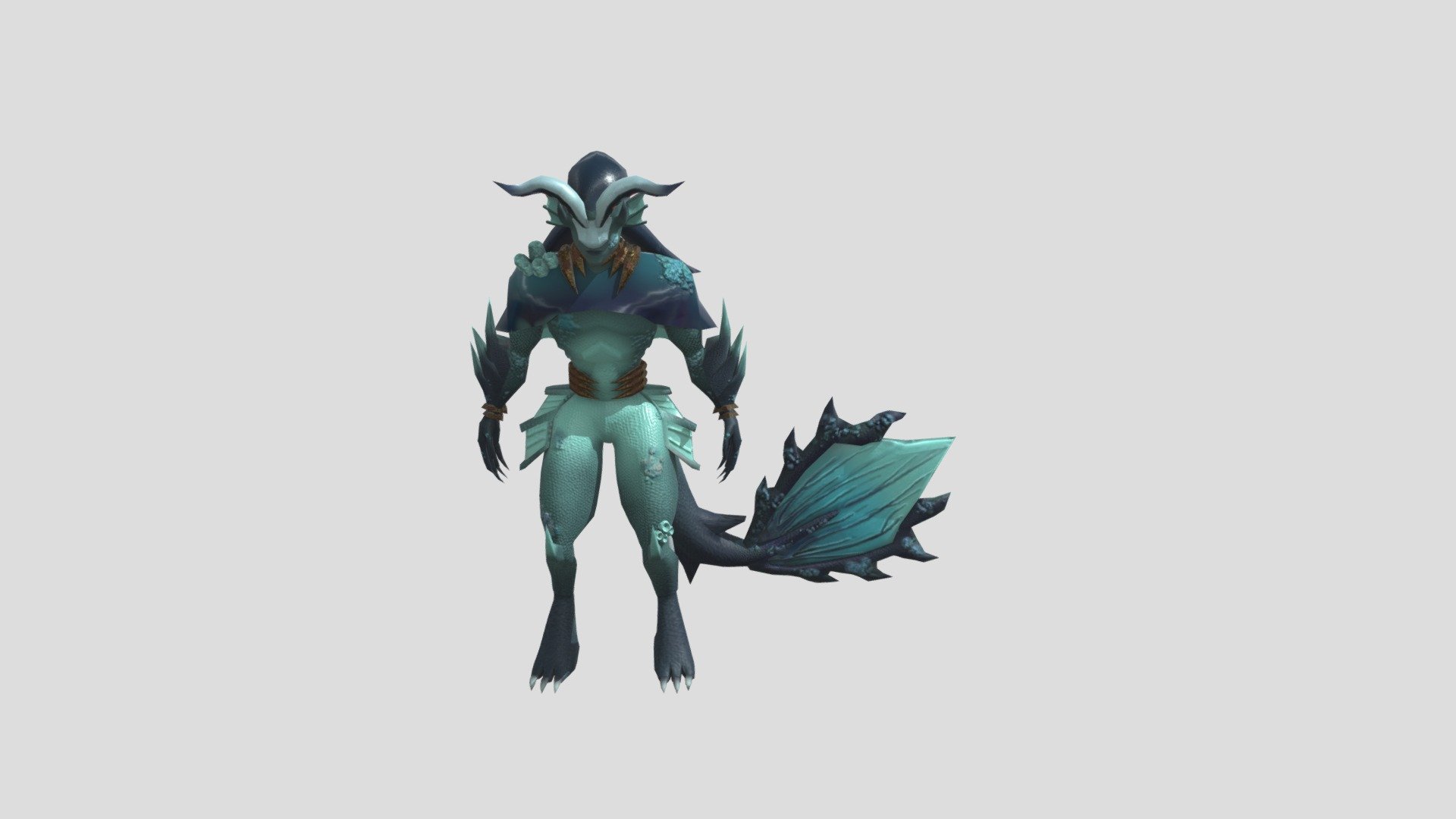 grendel kinda final - 3D model by Shinobimochi [0106fd2] - Sketchfab