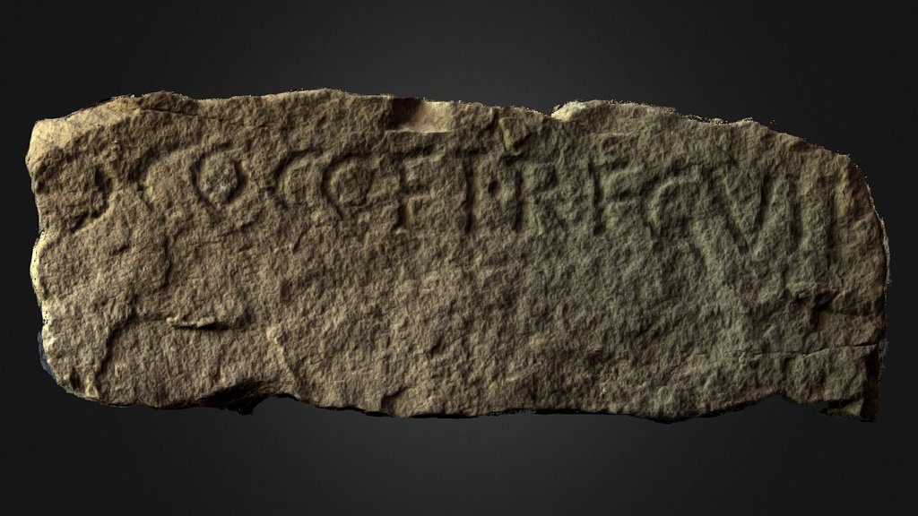 Inscription Stone - 3D model by SUMO GeoSurveys (@aerial-cam) [01078b6 ...