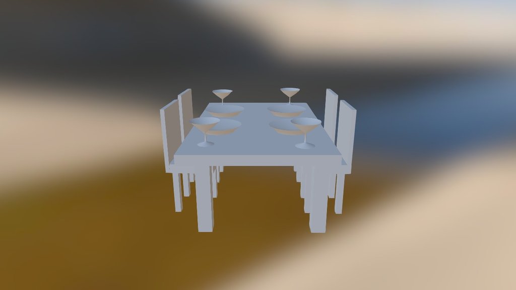Mesa - 3D model by dianachavez [0109fa2] - Sketchfab