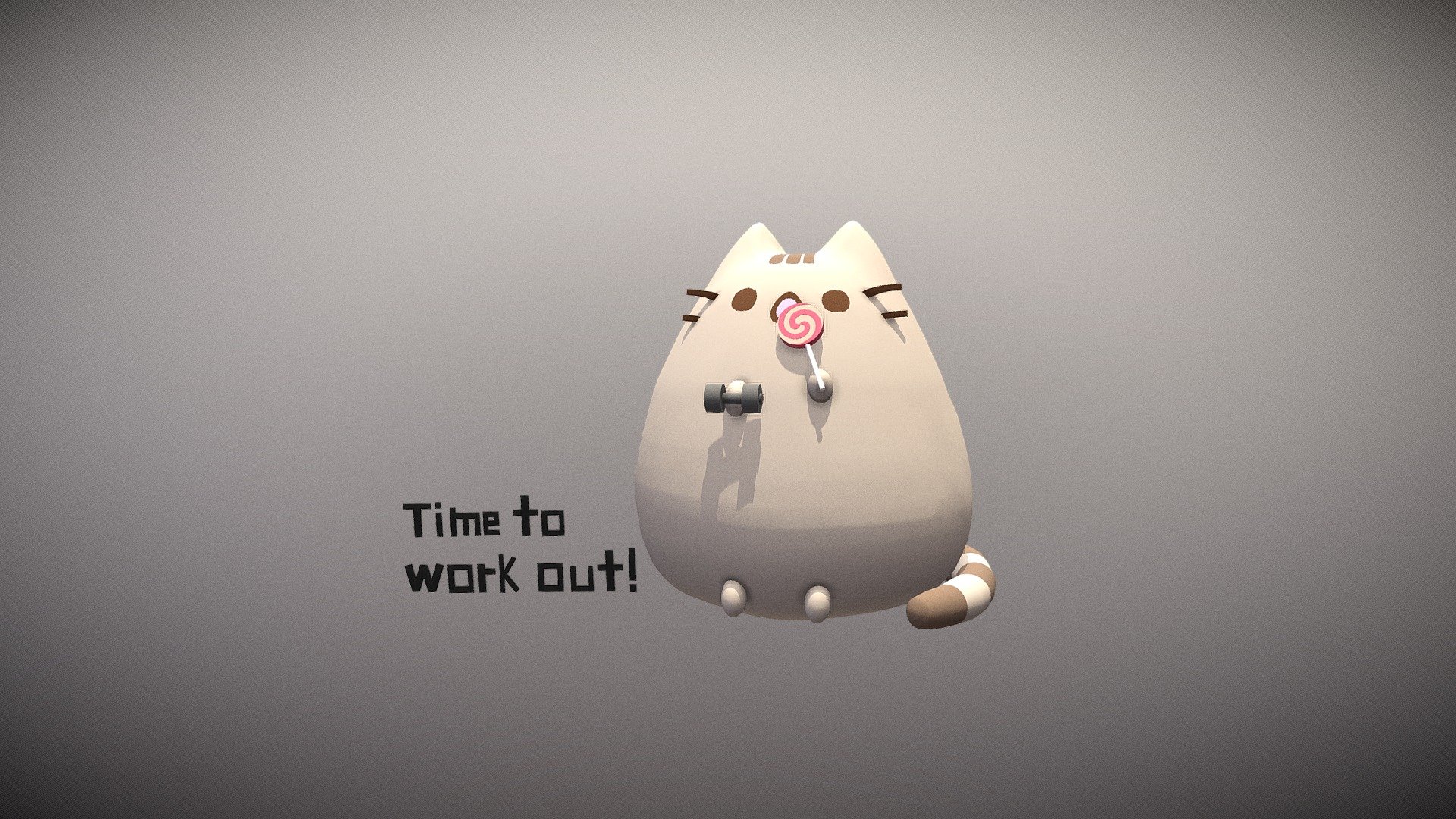 pusheen(1) - Download Free 3D model by Sasha Apple I Misha Z flip ...