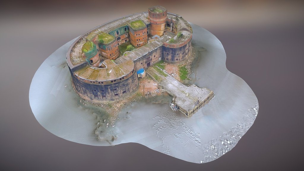 Fort "Alexander the First" - 3D model by geoscan_uav [010b8c7] - Sketchfab