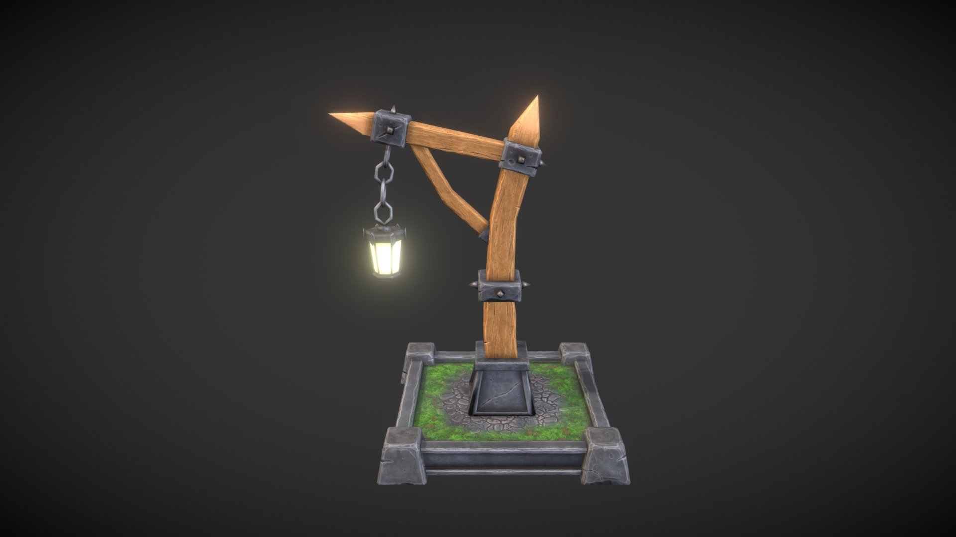 Stylized Lamp - 3D model by Uchiha144 [010c834] - Sketchfab
