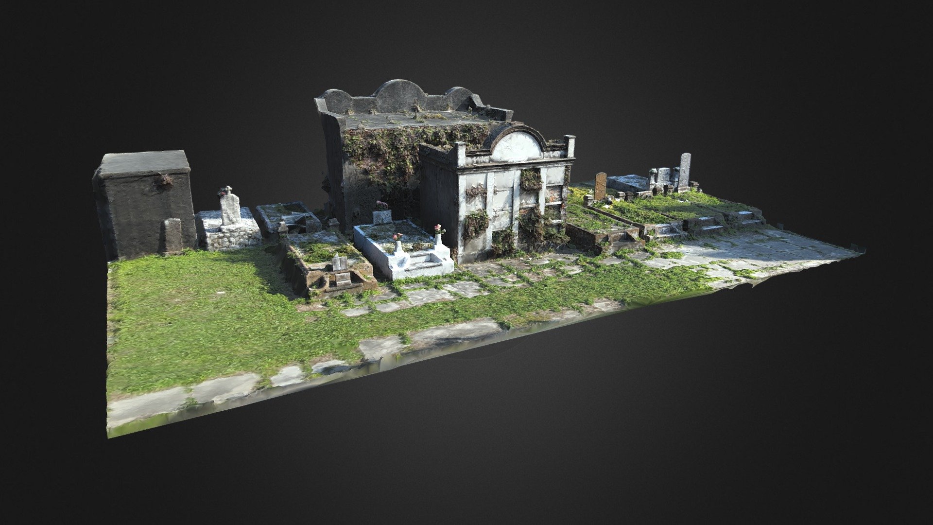 Cemetery. New Orleans, LA. - 3D model by 3D Scan New Orleans ...