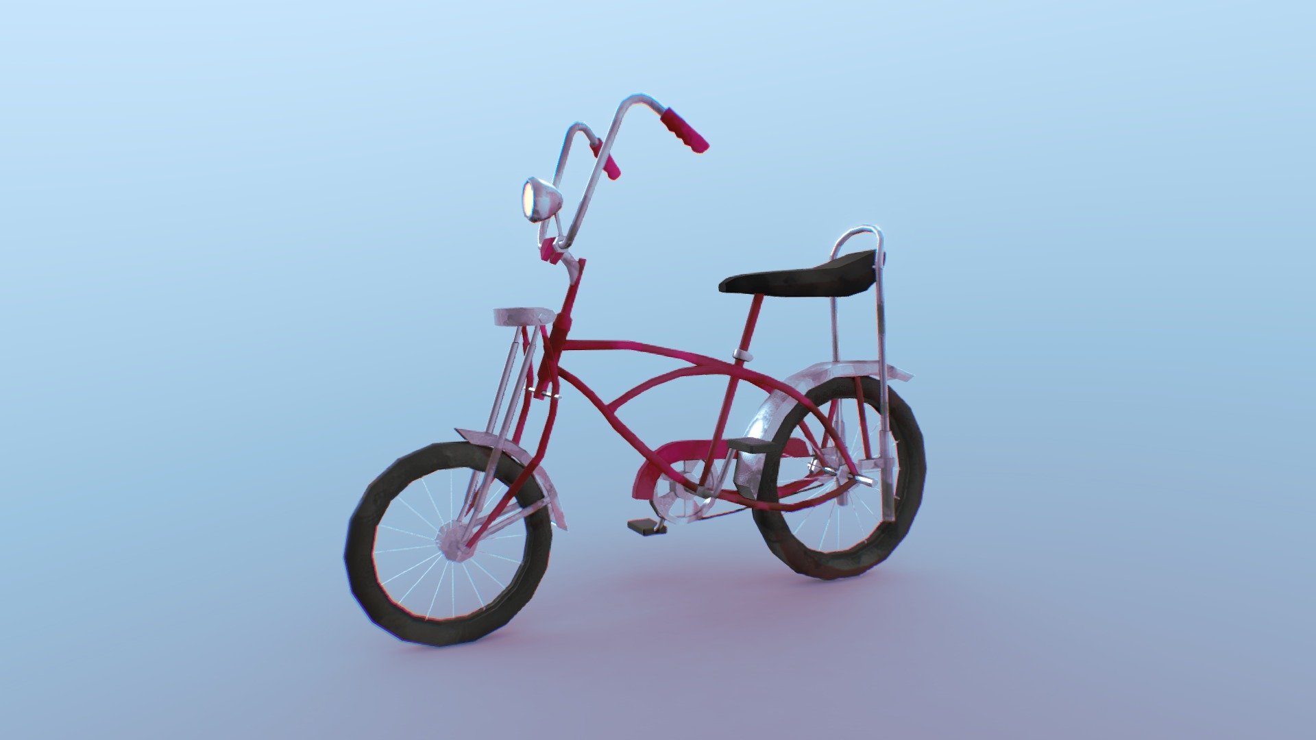 80's Bicycle - 3D model by RachelEve [010fb50] - Sketchfab