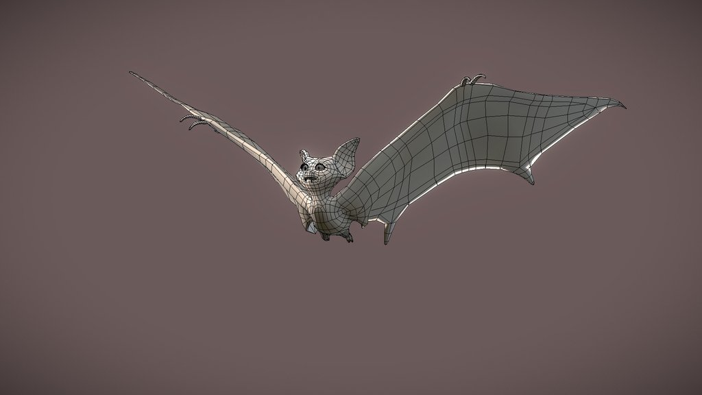 bats - A 3D model collection by Annalisethedark - Sketchfab