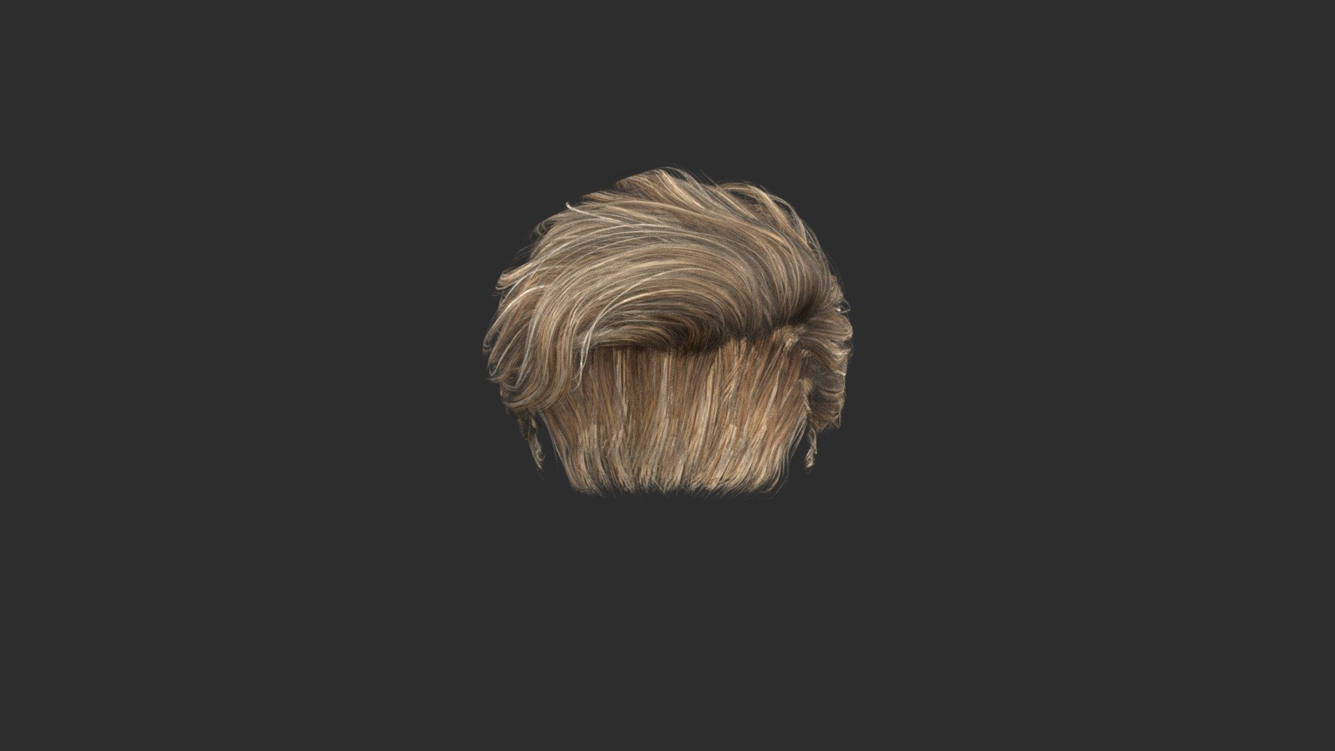 Male Hair Card - 3D model by favor4ik94 [0111b89] - Sketchfab