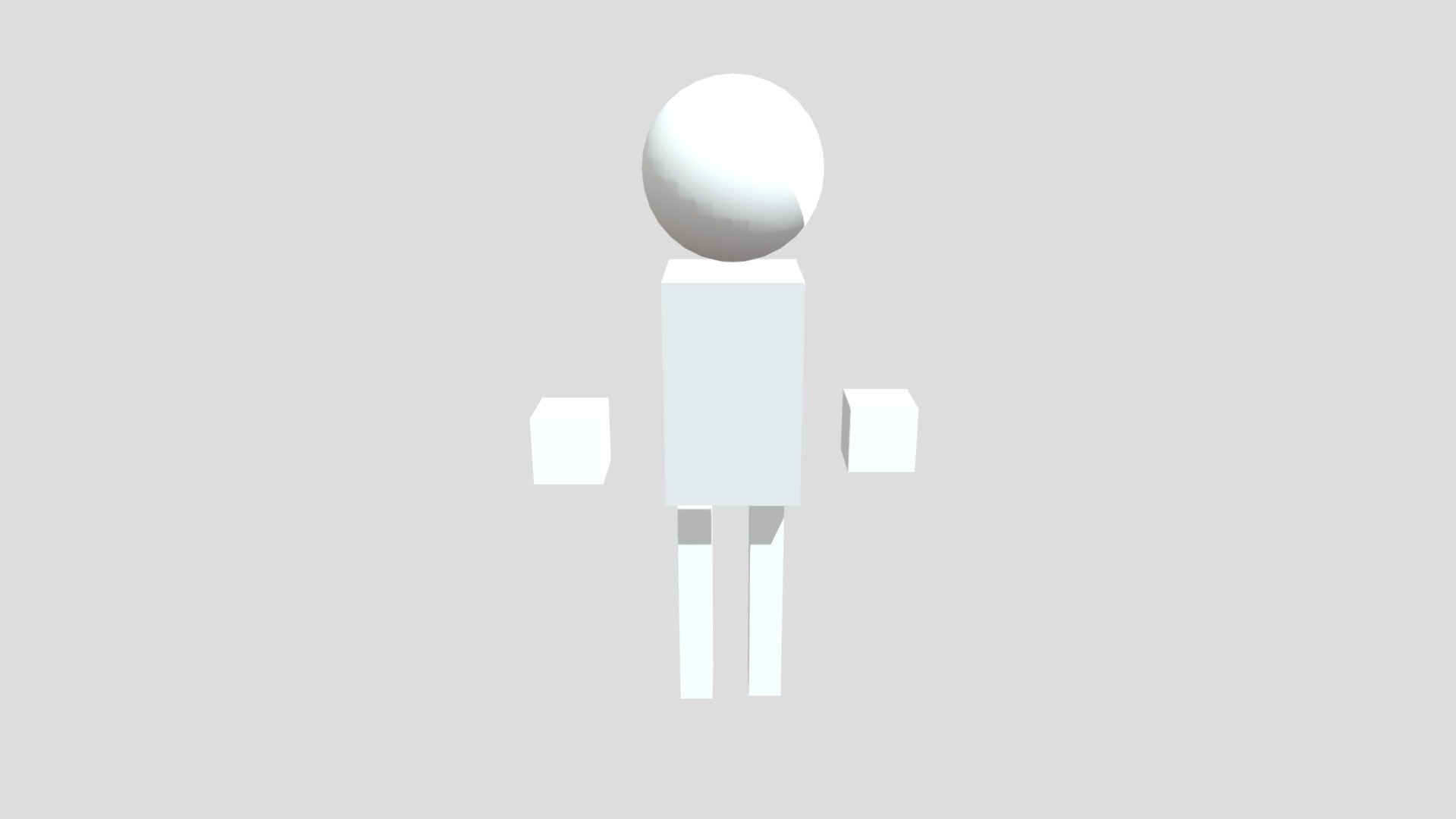 Very basic guy - Download Free 3D model by Kid who knows stuff ...