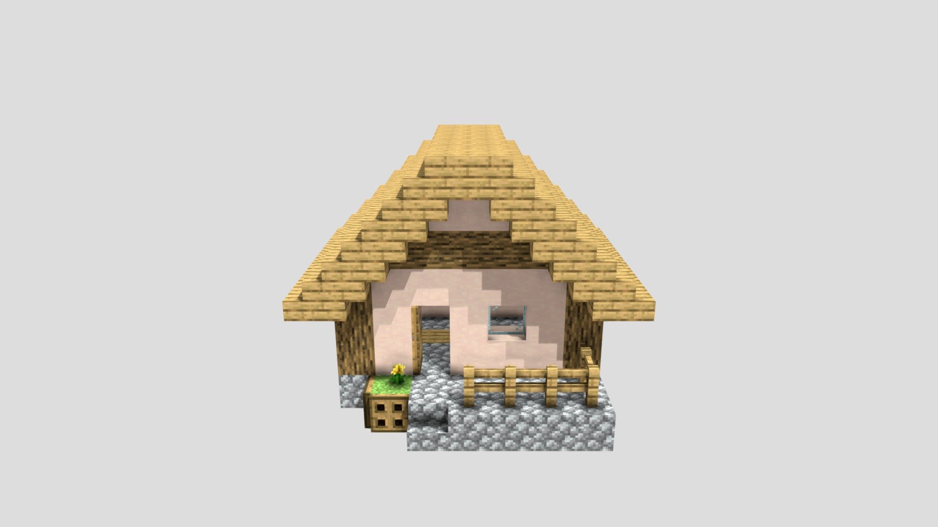House Minecraft - Download Free 3D model by gabrielcaceres1904 [0113611 ...
