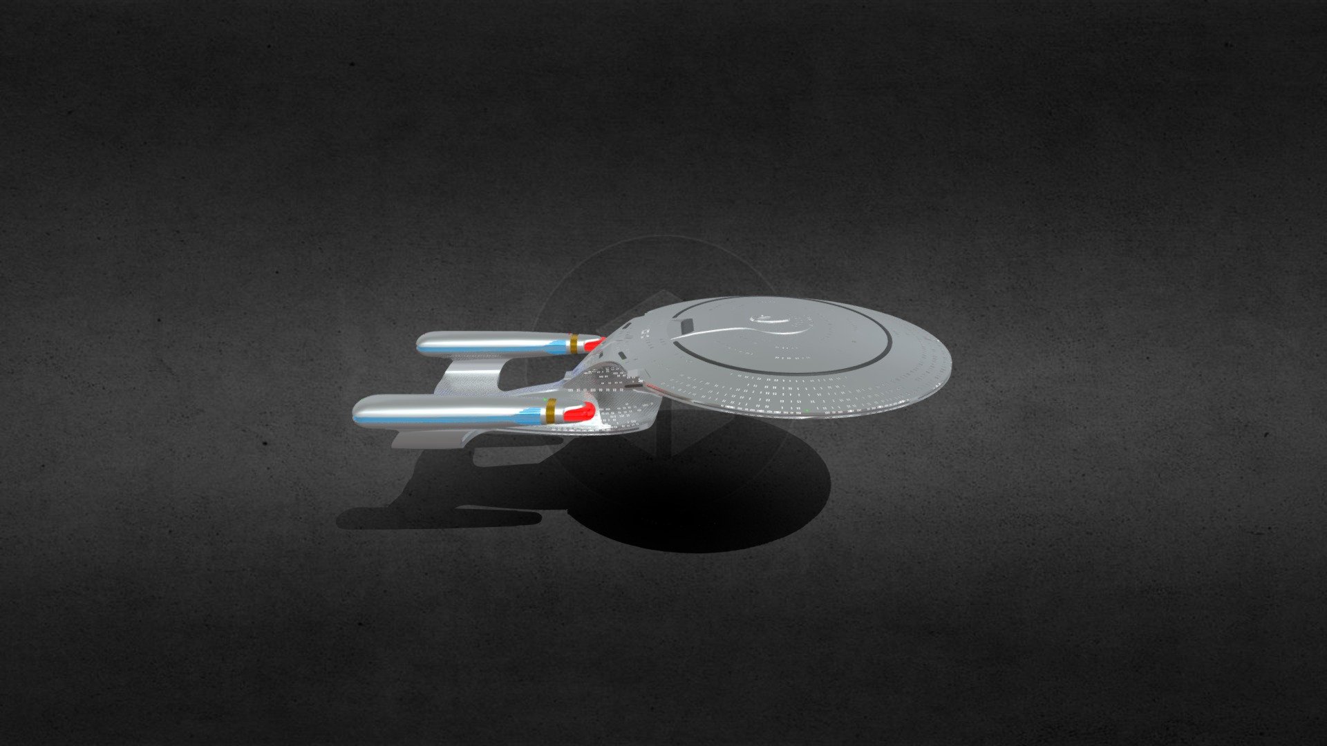 Galaxy Class - Buy Royalty Free 3D model by matthewwilliams [0114790 ...