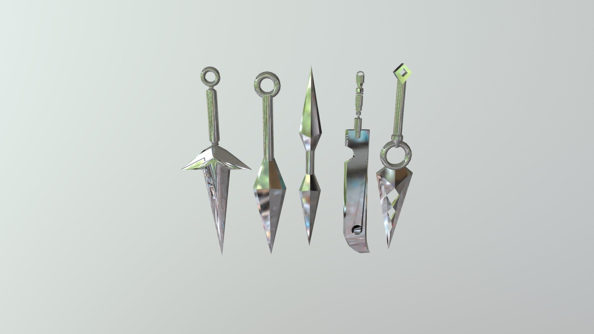 Ninja Tools - 3D model by paulkeng199x [0114a72] - Sketchfab