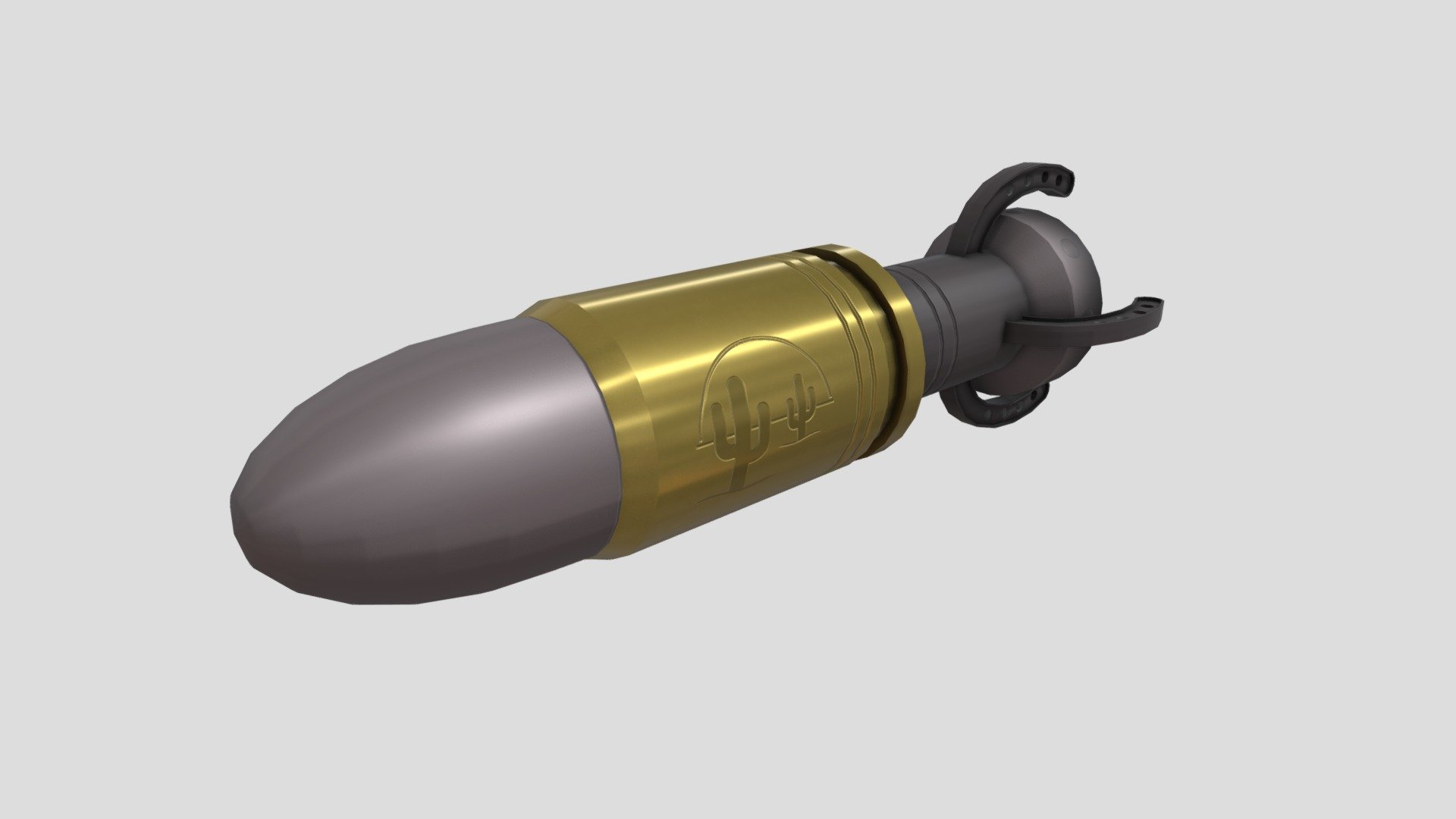 Rodeo Cannon - Projectile - 3D model by Will Tinoco (@will-tinoco ...