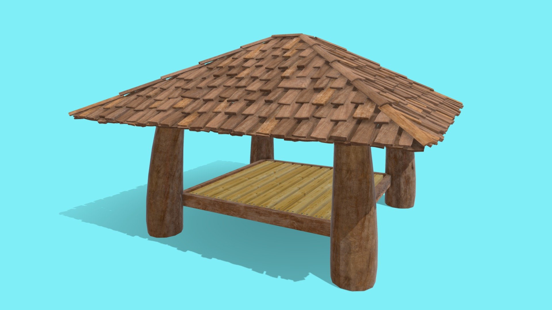 field hut - Buy Royalty Free 3D model by ostrich (@gohean33) [0116720 ...