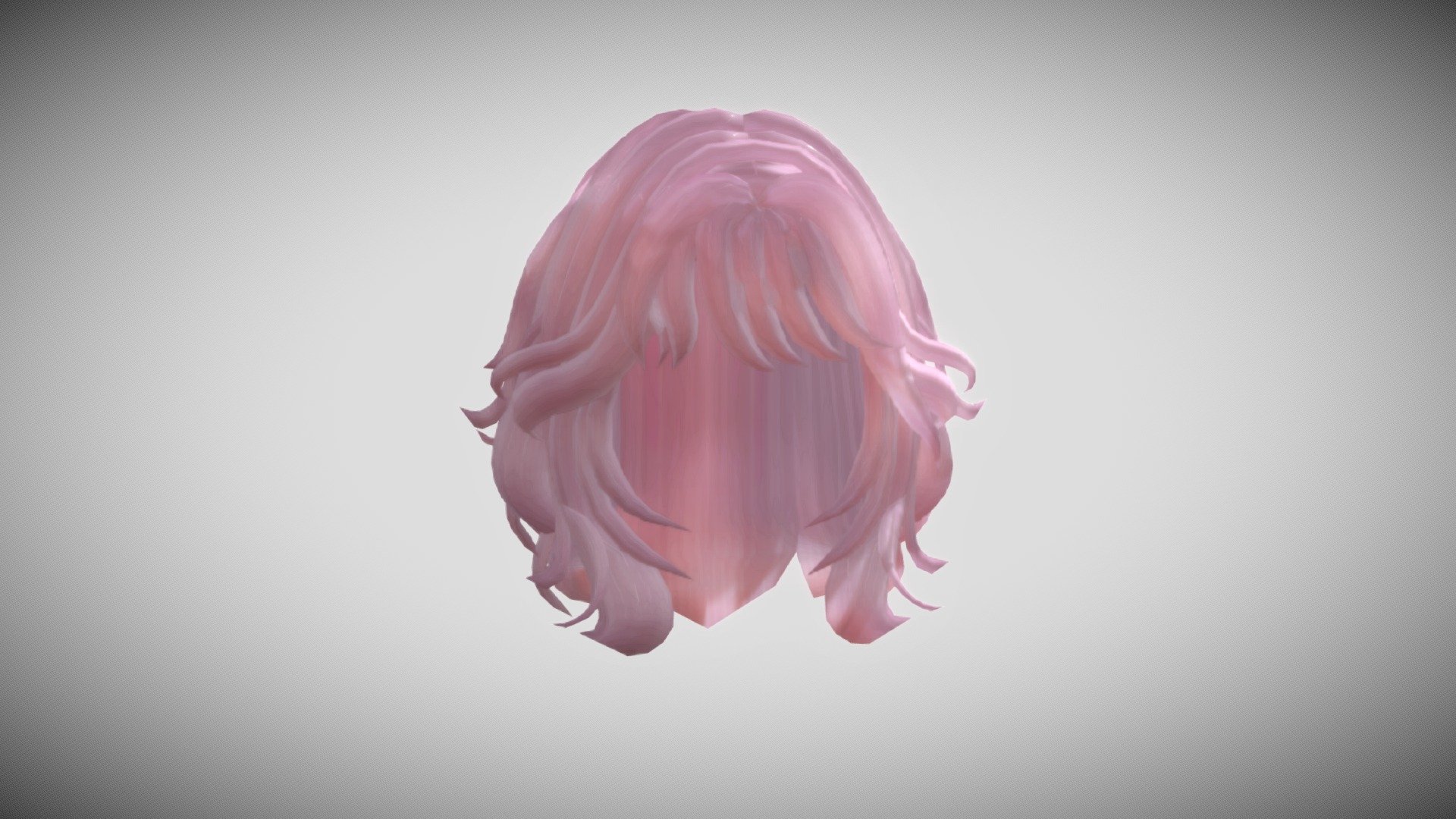 Rigged Wolfcut for VR Avatars - 3D model by Valkress (@rayrayshade ...