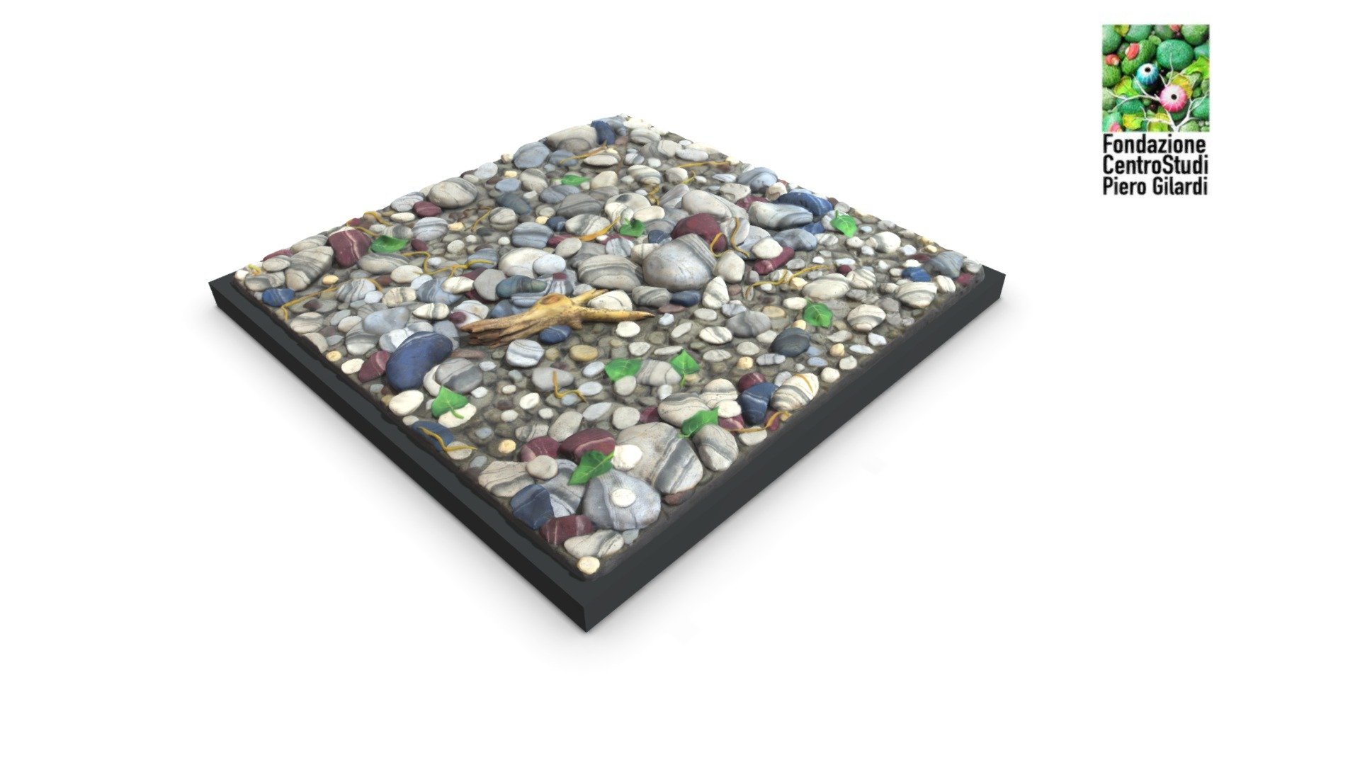 "Gretto di fiume" - 1967 - 3D model by Centro Studi Piero Gilardi ...