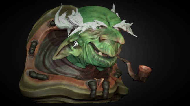 Old Goblin - 3D model by semiactionart [0117e2a] - Sketchfab