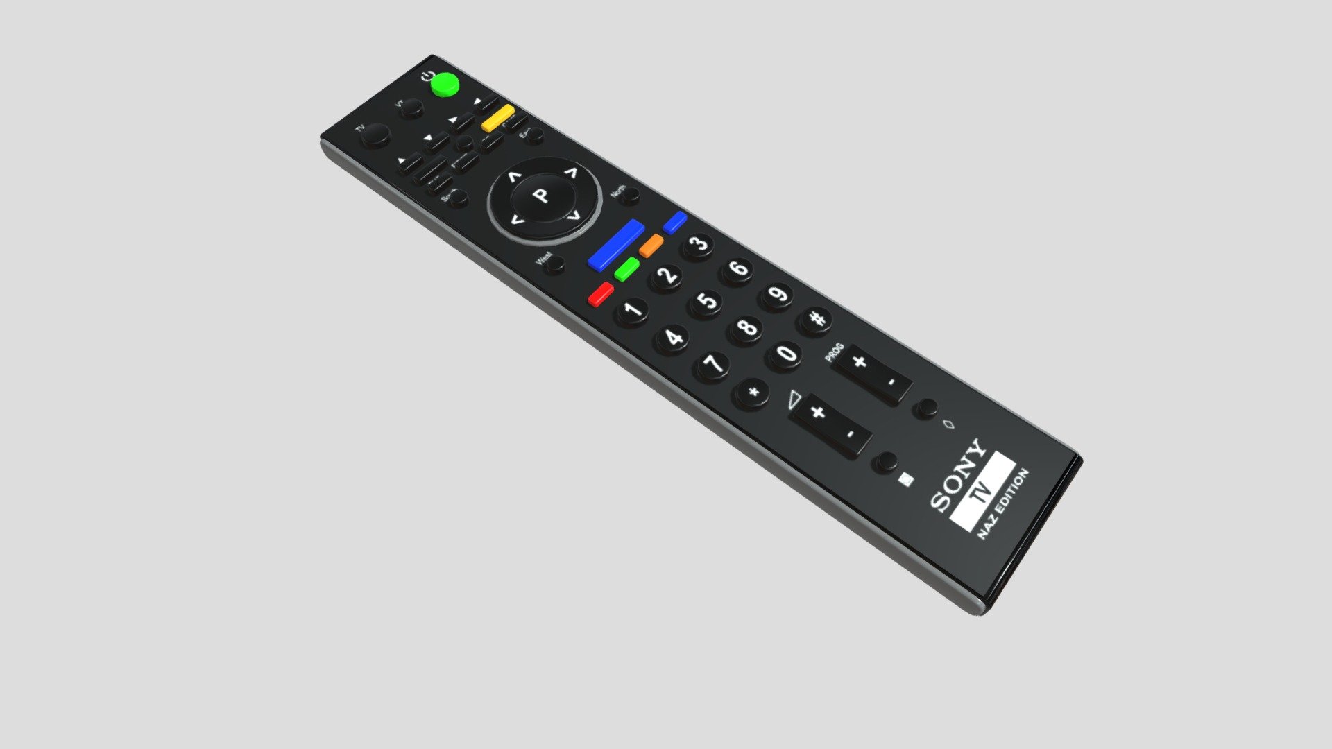Sony Remote TV - Download Free 3D model by Armin Rezaei (@Armin2am ...