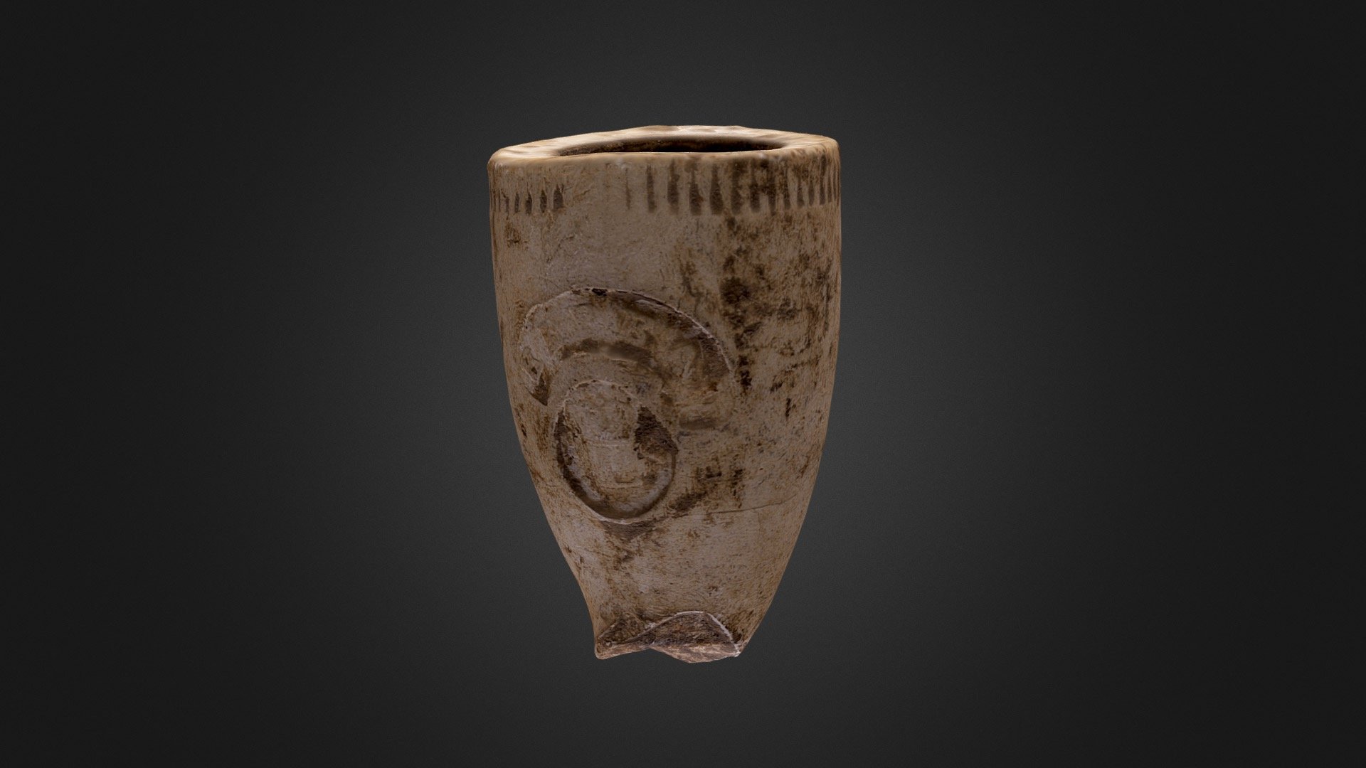 Clay Pipe Bowl - 3D model by Dan O' Meara (@hiddenkerry) [011934a ...