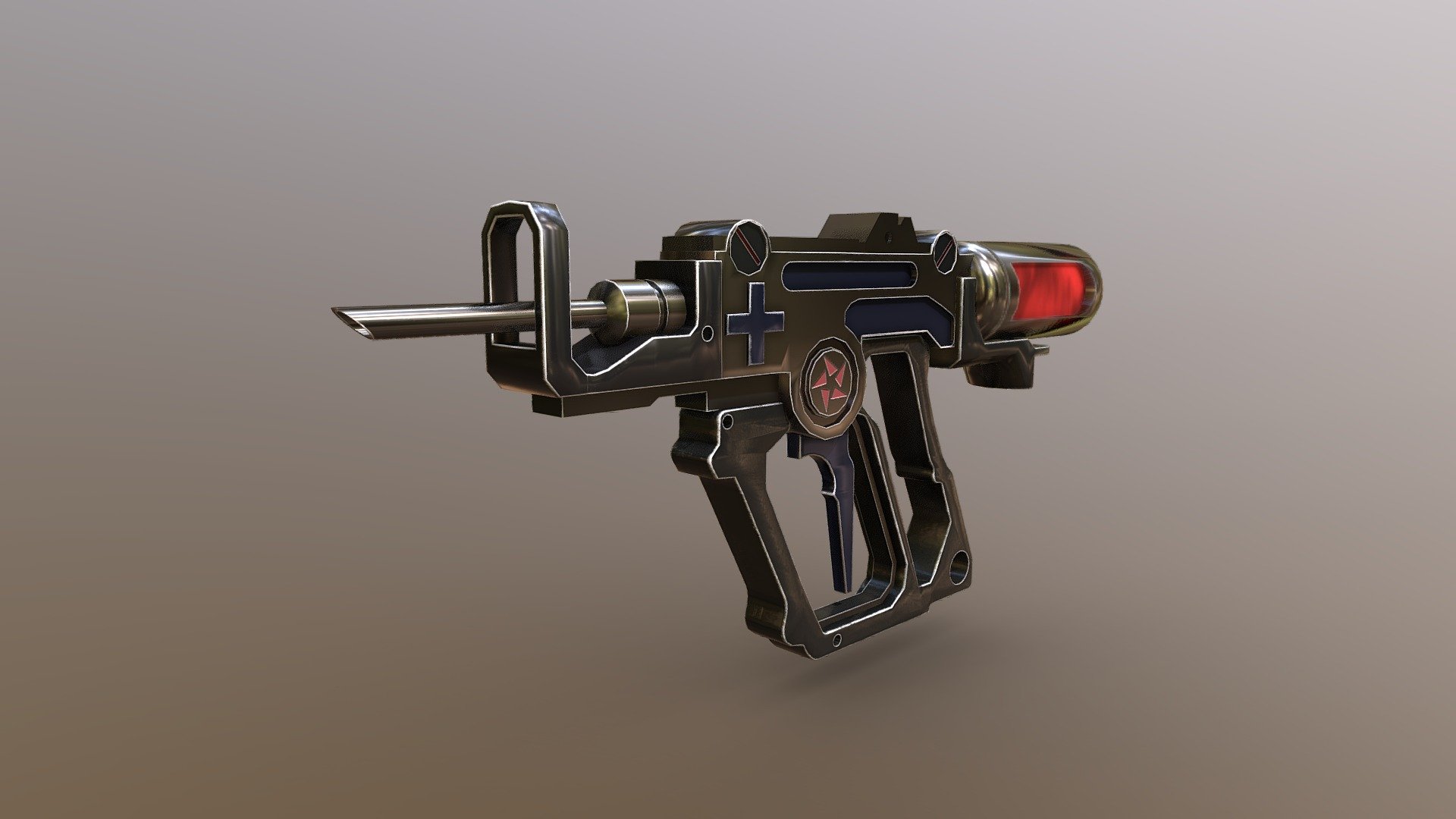 Sci-fi Syringe - Download Free 3D model by Atilla Kutluay Erdoğay ...