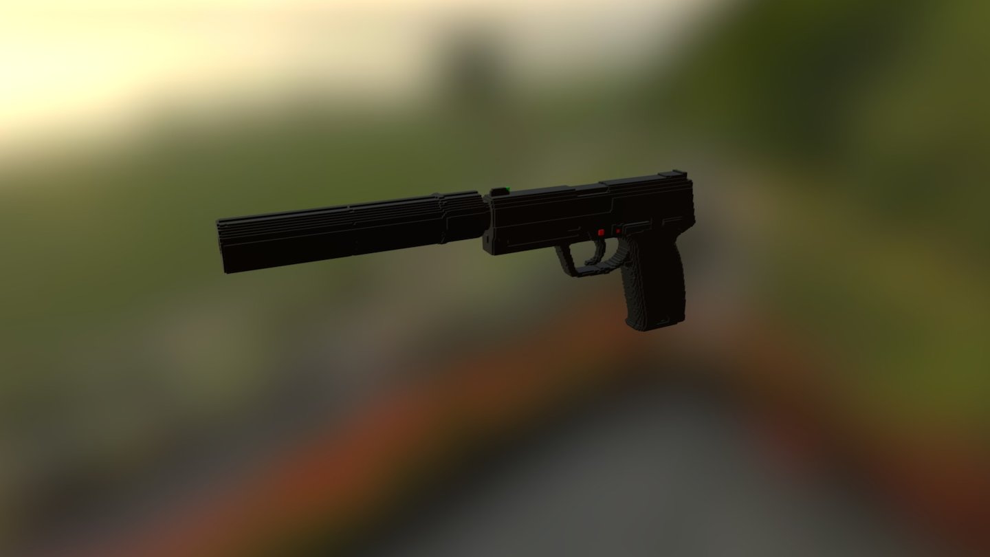 USP-S - 3D model by Biomedefender [011fb5a] - Sketchfab