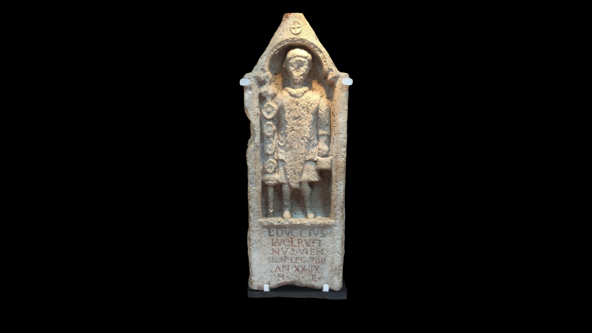 Lucius - Roman soldier tombstone, York - 3D model by Experience ...