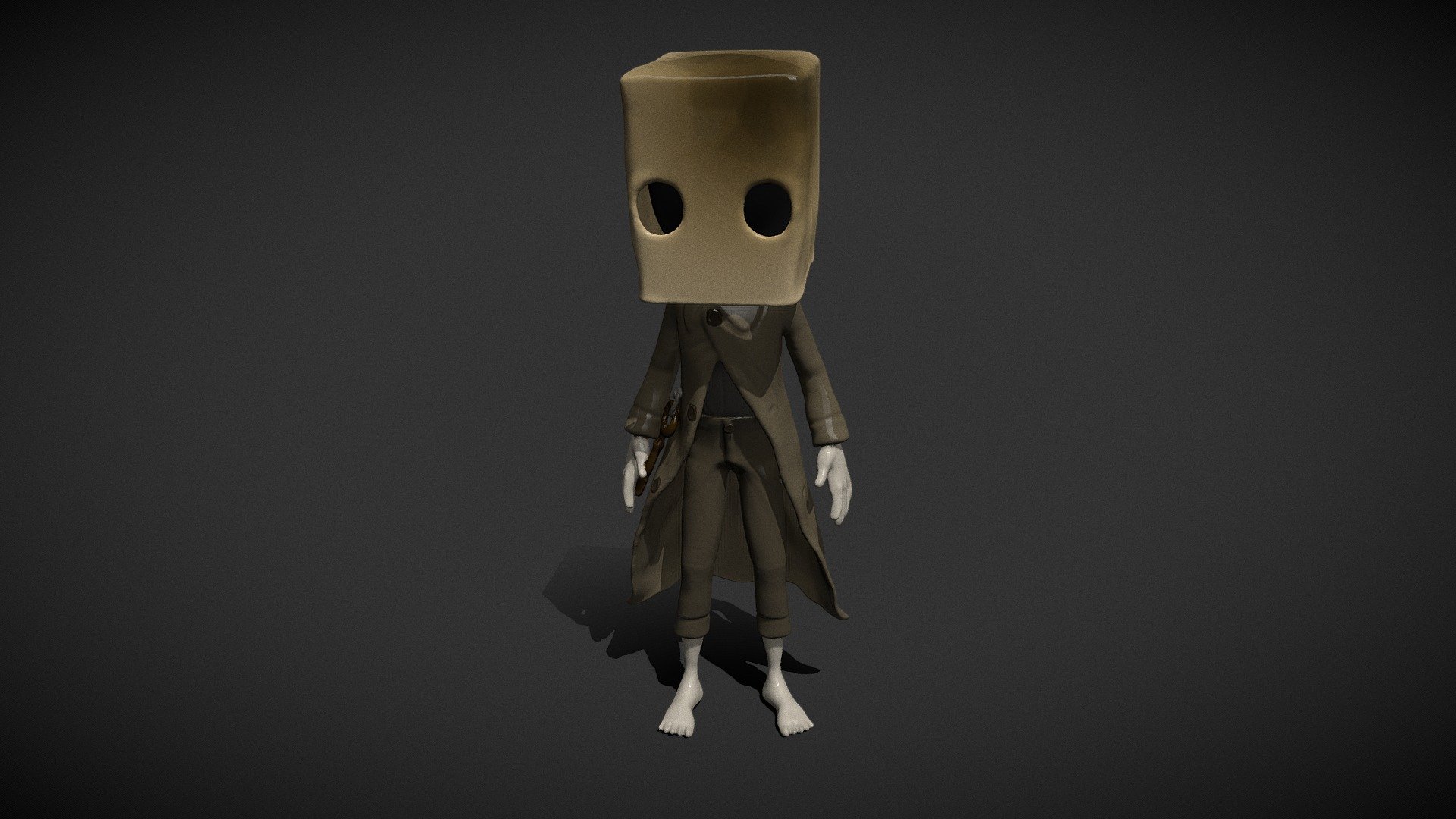 Mono for Little Nightmares 2 - 3D model by fercm10 [0121105] - Sketchfab