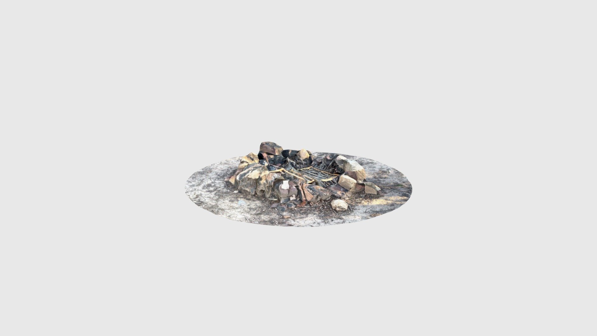 Realistic 3-D, scan of a fire pit - Download Free 3D model by ...