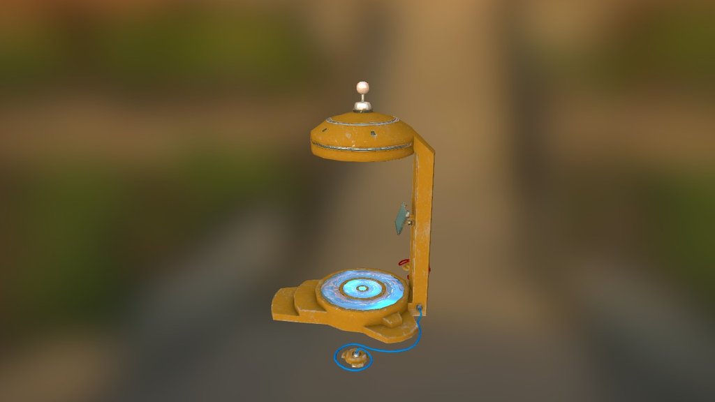 Teleporter - 3D model by emra1000 [01228ad] - Sketchfab