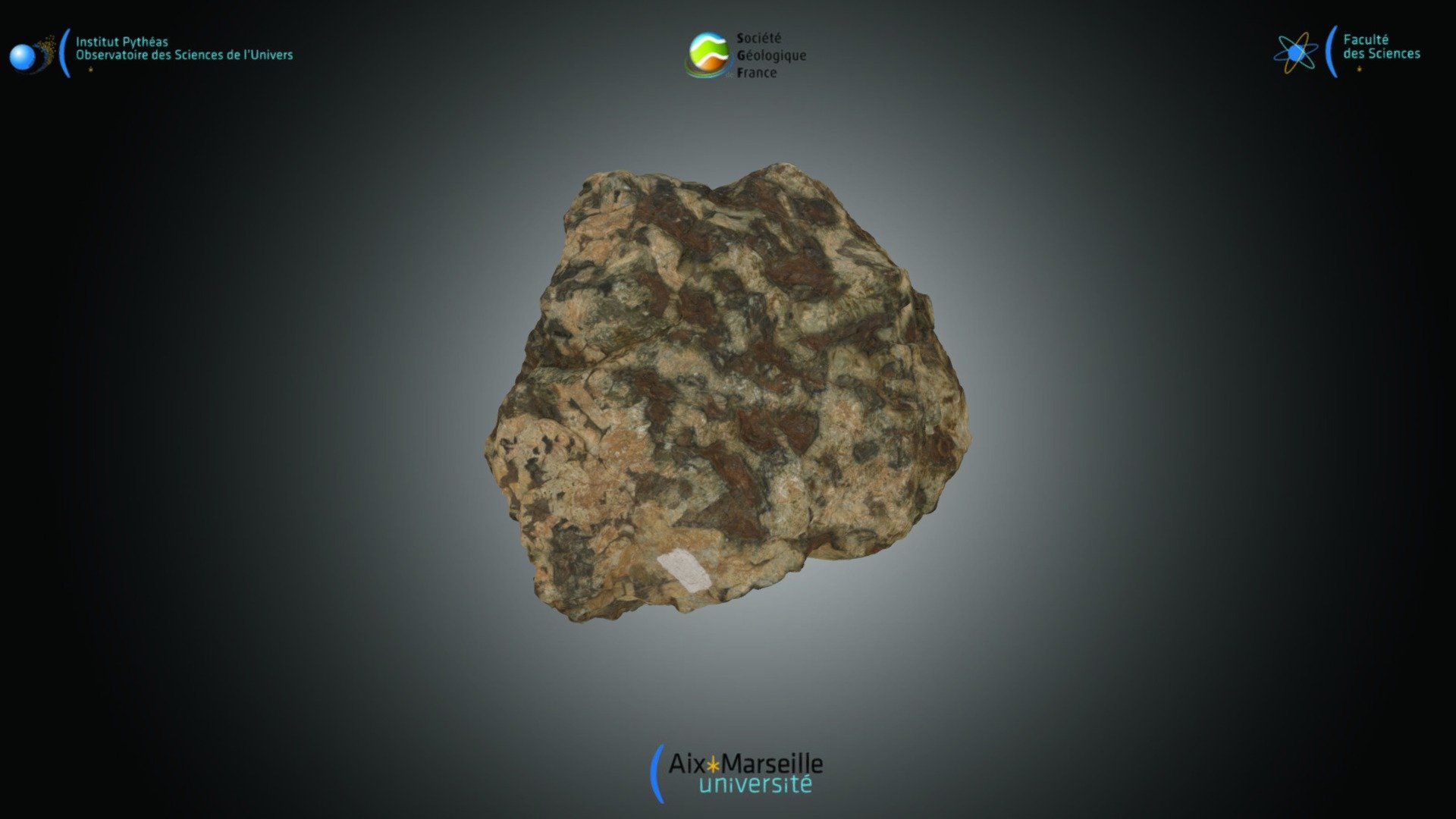 Roche - Métagabbro du Chenaillet - Download Free 3D model by Société ...
