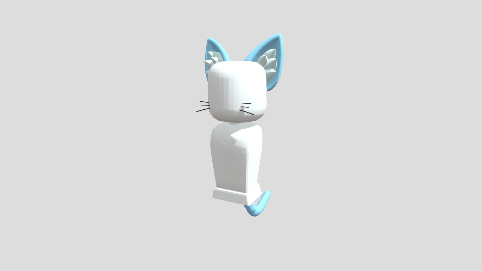 Roblox Cat - Download Free 3D model by Ganna ahmed-animation ...