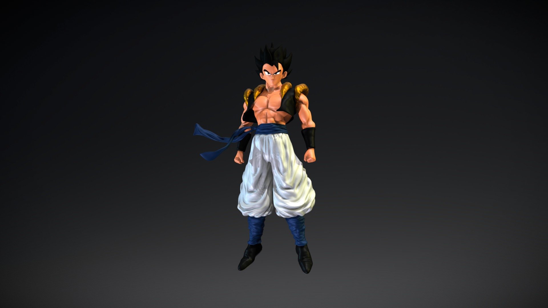 GOGETA - 3D model by Amon85 [0125d2a] - Sketchfab